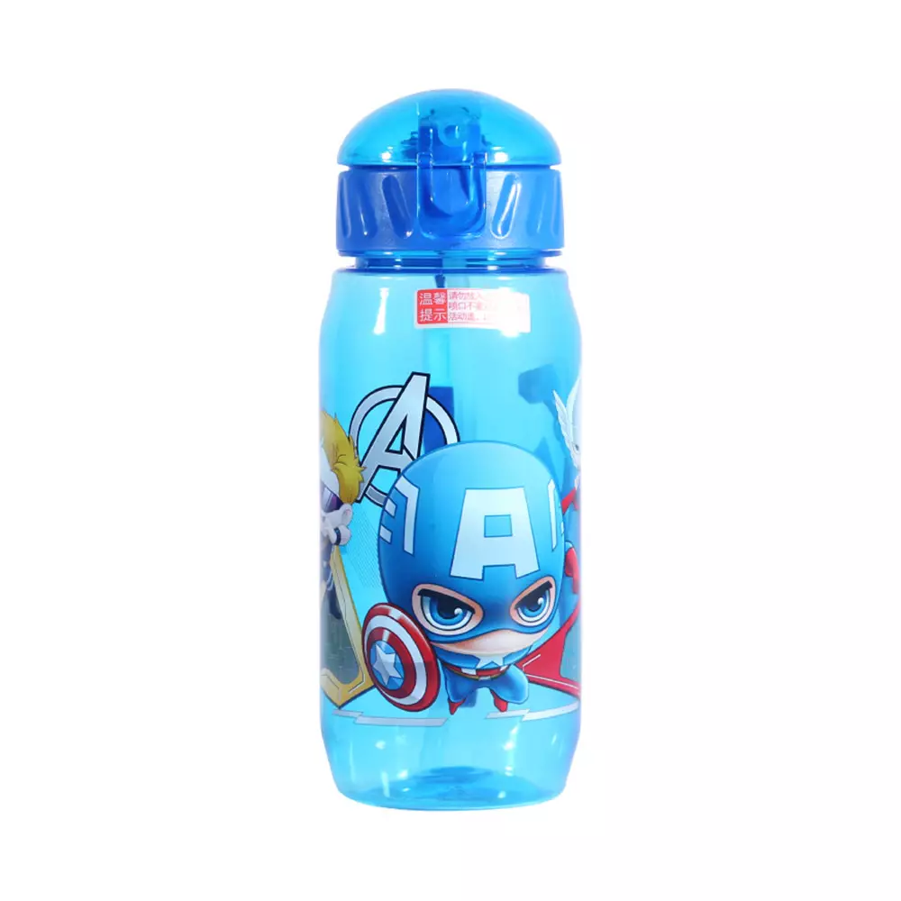 Jual TOYS KINGDOM Unimass Botol Minum Plastik Dengan Sedotan Captain ...