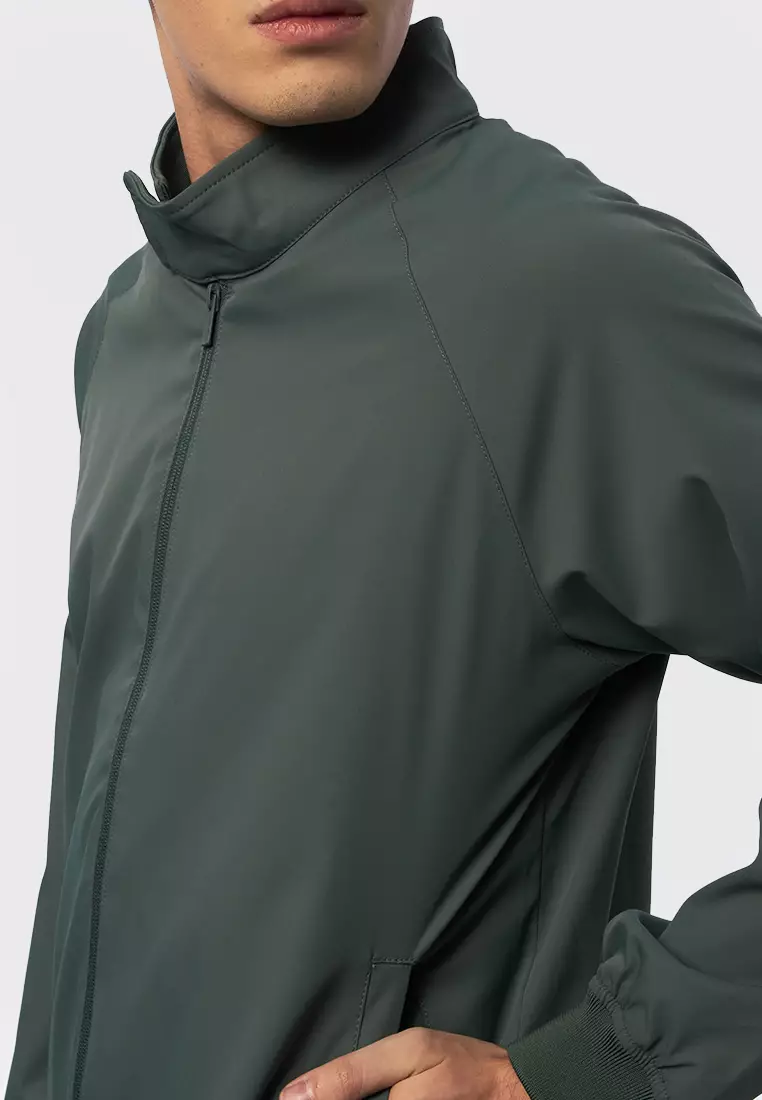 Jual Executive High Neck Jacket with Raglan Sleeve Original 2025 | ZALORA Indonesia