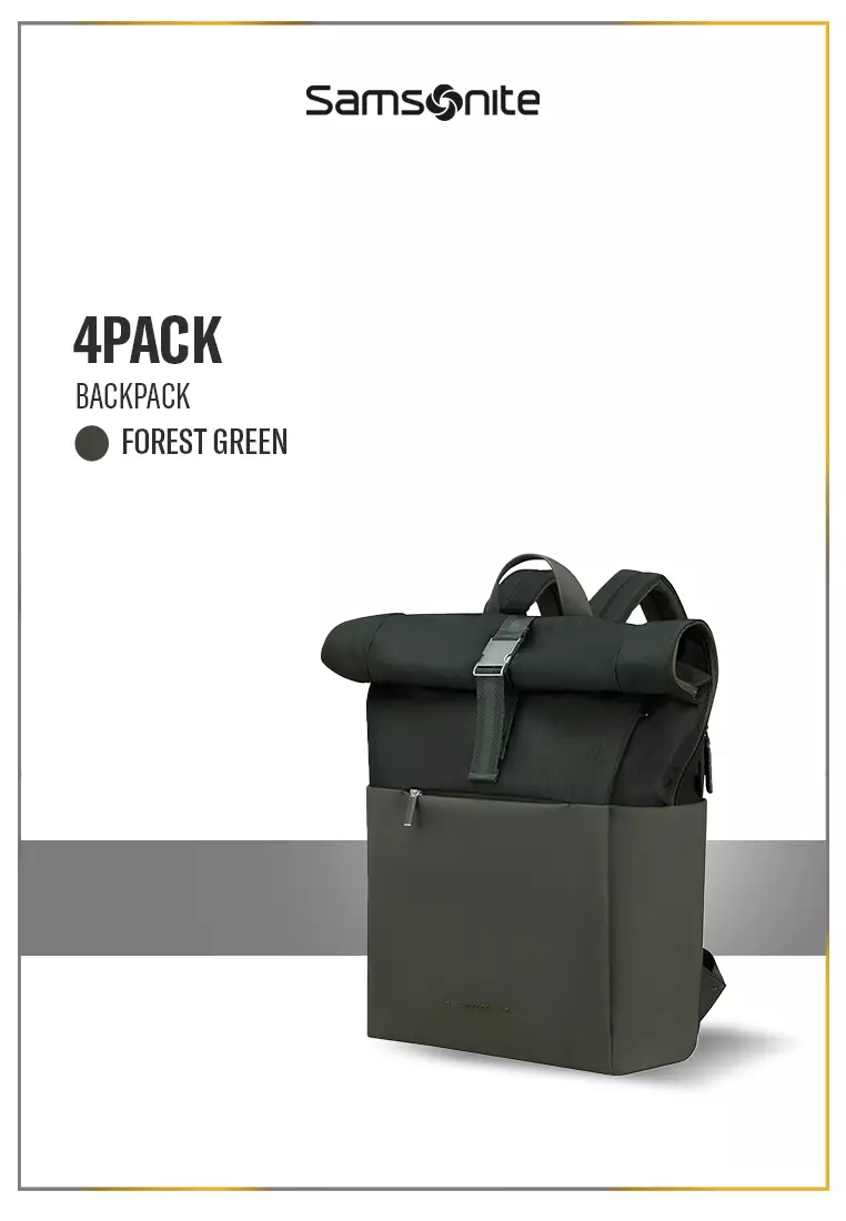 Jual Samsonite Samsonite 4Pack Laptop Rolltop Backpack 15.6" - Forest ...