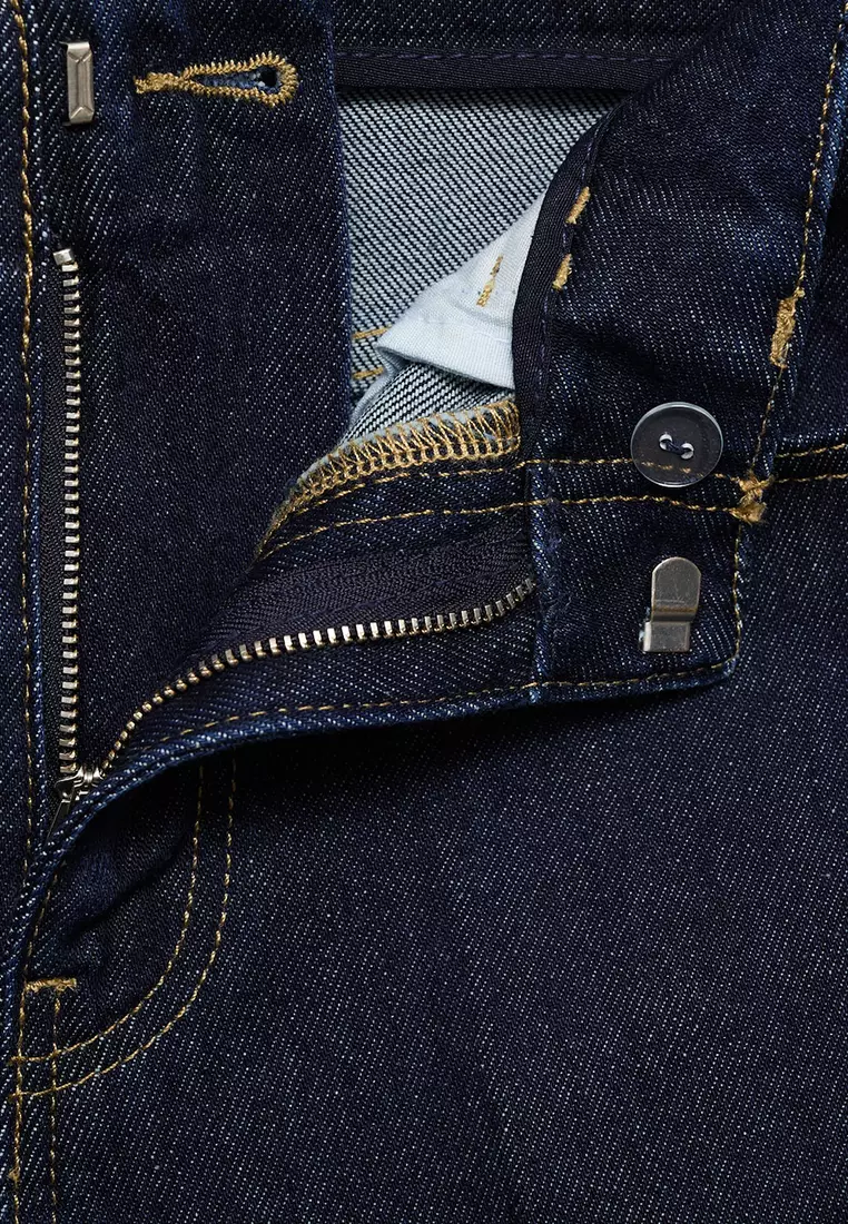 Buy Mango Mid-Rise Denim Bermuda Jorts 2025 Online | ZALORA Philippines