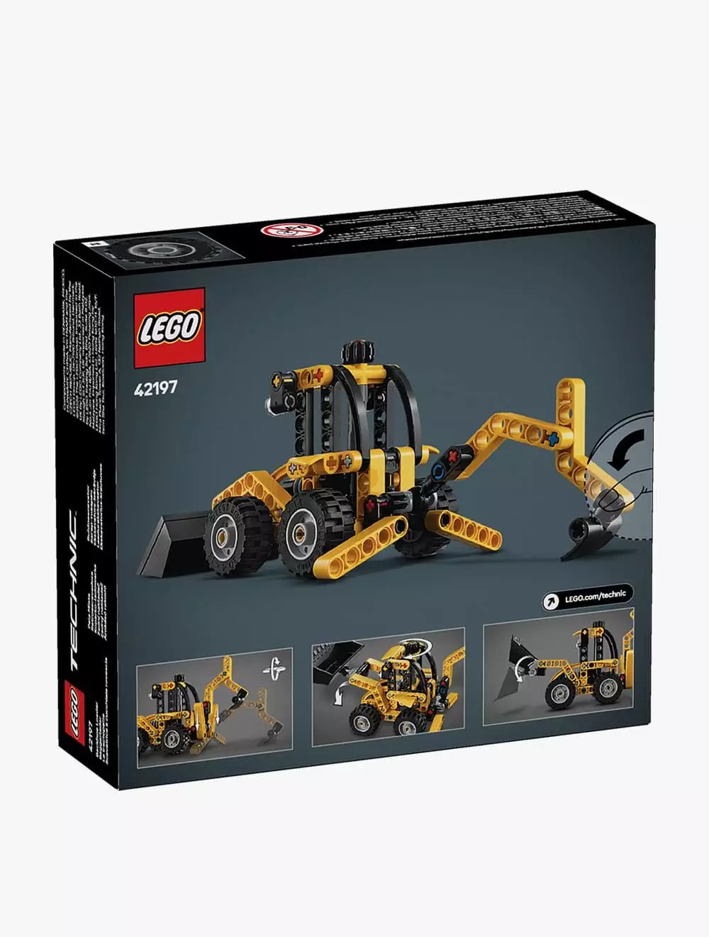 Jual Lego LEGO® Technic Backhoe Loader - 42197 Original 2025 | ZALORA ...
