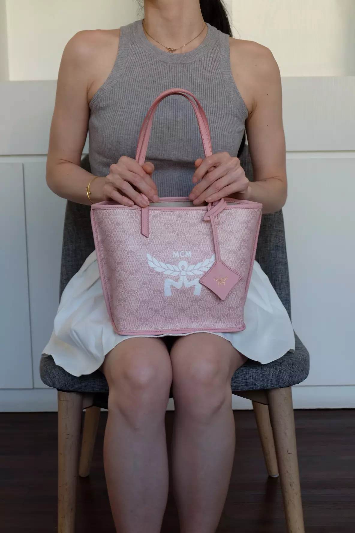 Jual MCM Mini Himmel Shopper in Pink Original 2025 | ZALORA Indonesia