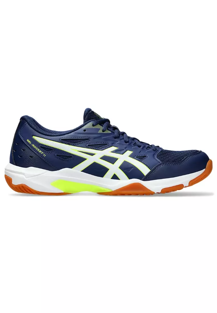 Buy ASICS GEL-ROCKET 11 MEN INDOOR SPORT SHOES (BLUE) Online | ZALORA Malaysia