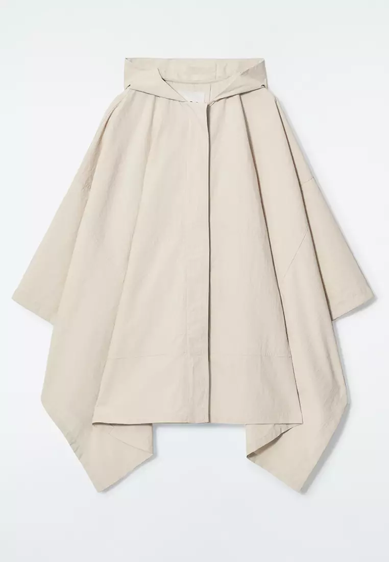 Buy COS Hooded Trench Cape 2025 Online | ZALORA Philippines