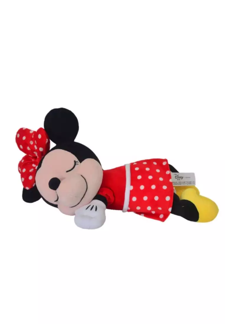 Buy Disney Disney Sleeping Minnie Mouse 12 inch Plush 2025 Online ...