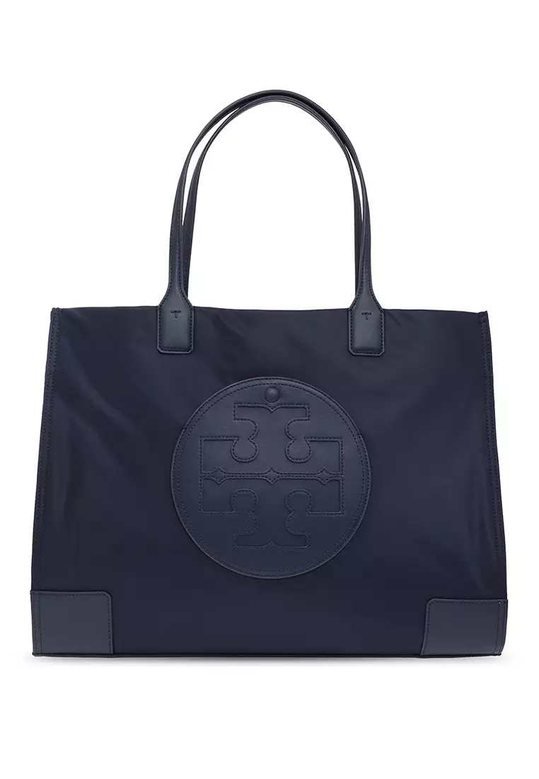 TORY BURCH Ella Tote Bag Tory Navy 87116 2025 | Buy TORY BURCH Online ...