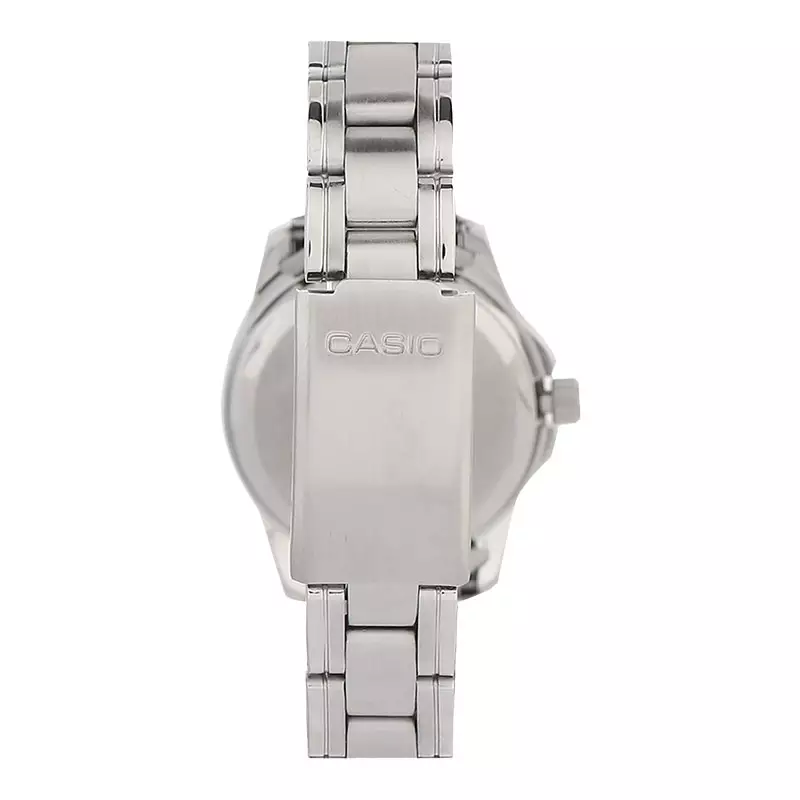 Jual Casio Jam Tangan Wanita Casio General Ltp 1215a 1a2df Enticer Ladies Black Dial Stainless