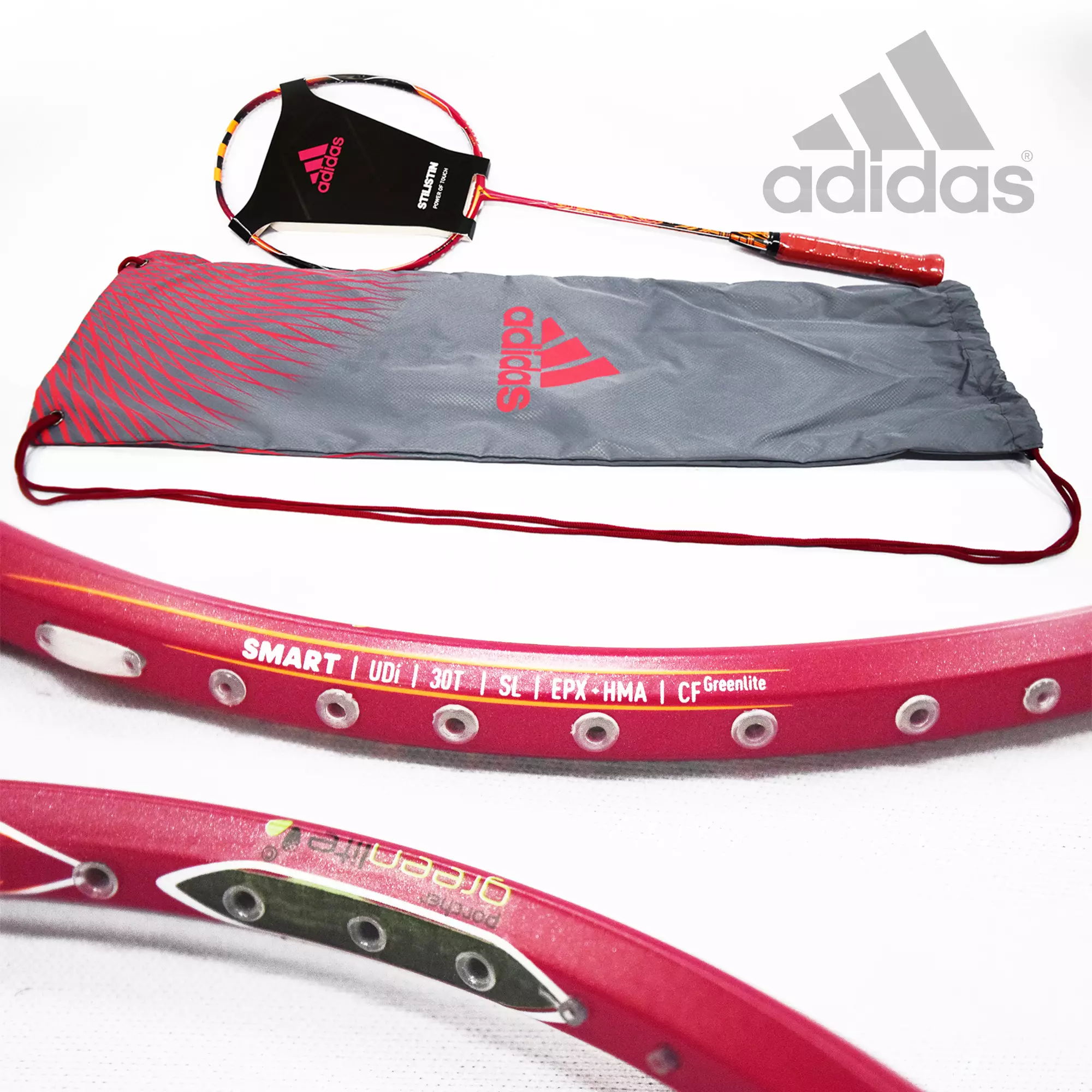 Jual Adidas Badminton Paket Raket Badminton Adidas stilistin W1.1 Power ...