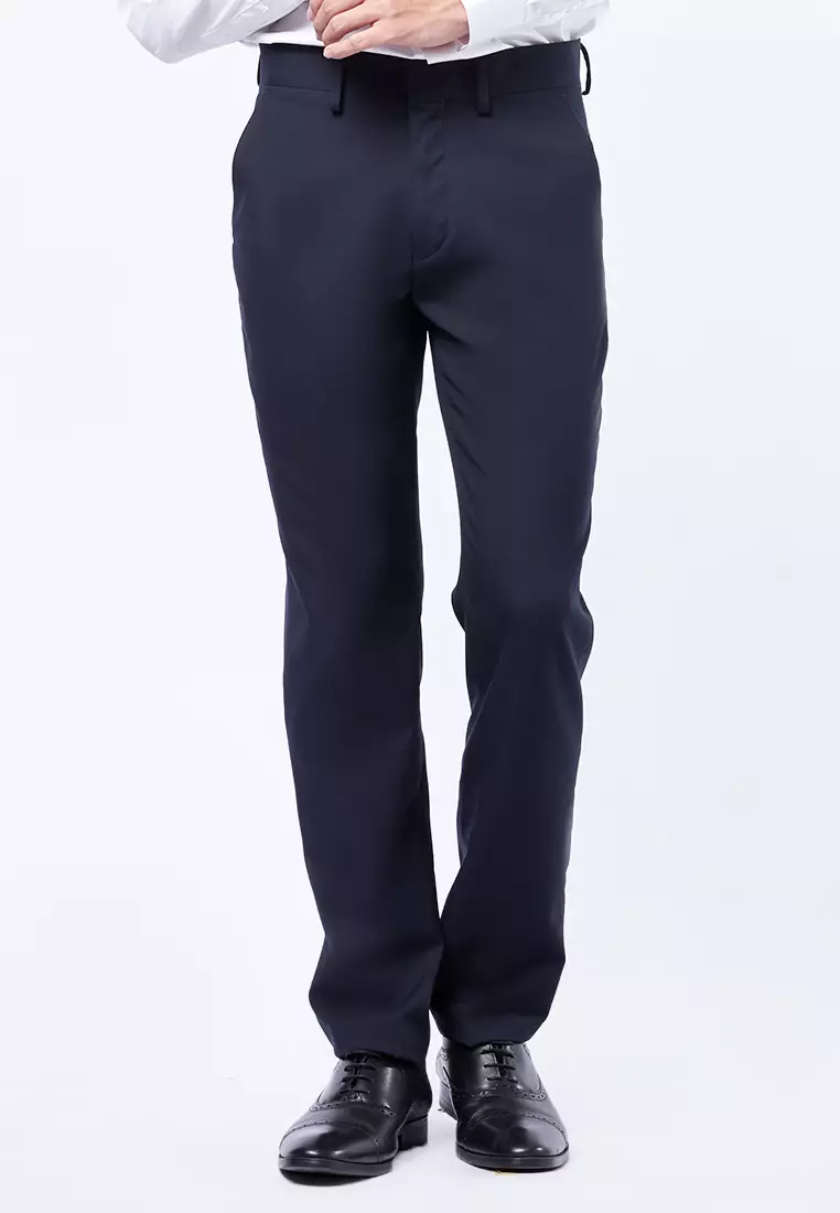Jual Executive Slim Fit Formal Pants Original 2024 | ZALORA Indonesia