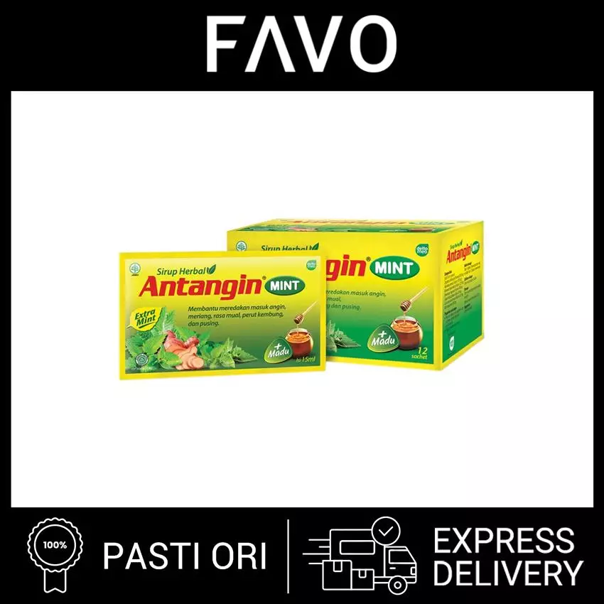 Jual Oxyvit Antangin Sirup Mint - 12 Sachet - Obat Masuk Angin Rasa ...