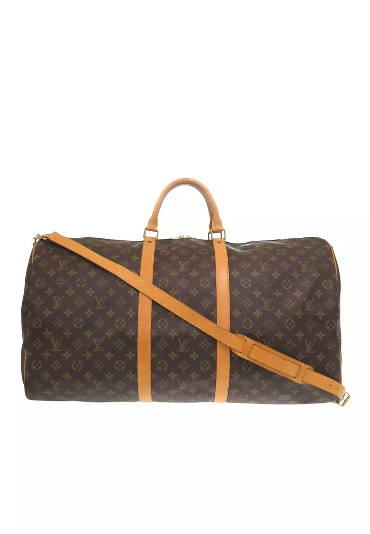 Buy Louis Vuitton Pre-Loved Louis Vuitton Monogram Keepall Bandouliere ...