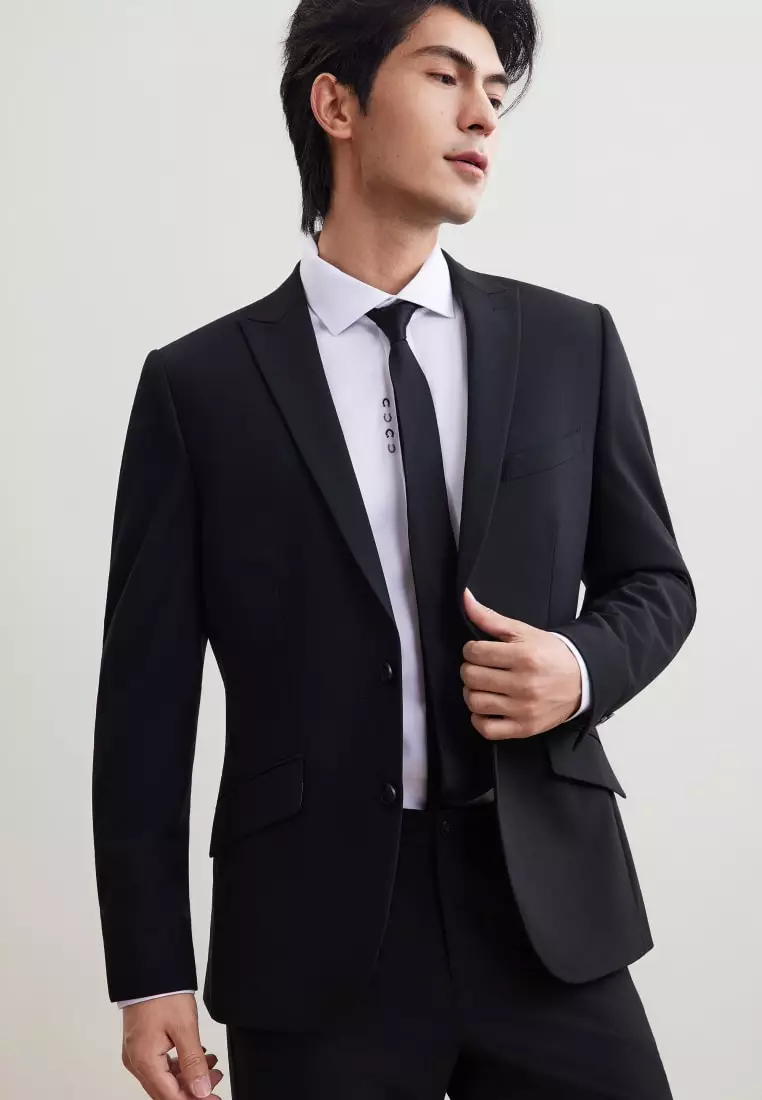 Buy G2000 G2000 Multi-Way Stretch Smart Fit Plain Weave Suit Blazer ...