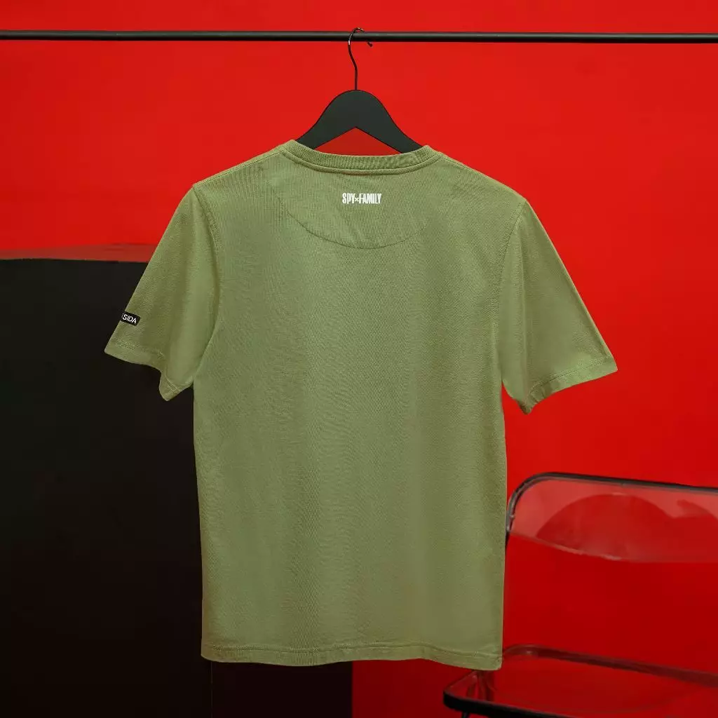 Jual Cressida Cressida X Spyxfamily Regular Fit Green T-Shirt - TTBAS ...