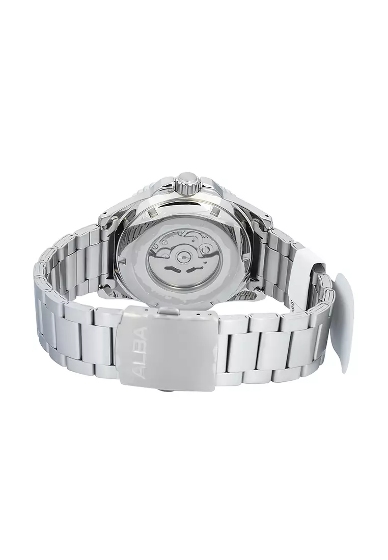 Jual Alba Alba Mechanical - Jam Tangan Automatic Pria - Blue Pattern ...