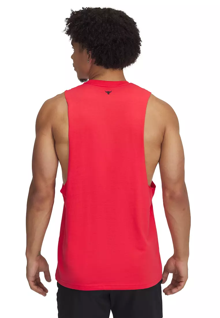 Jual Under Armour Project Rock Iron Tank Top Original 2025 | ZALORA ...