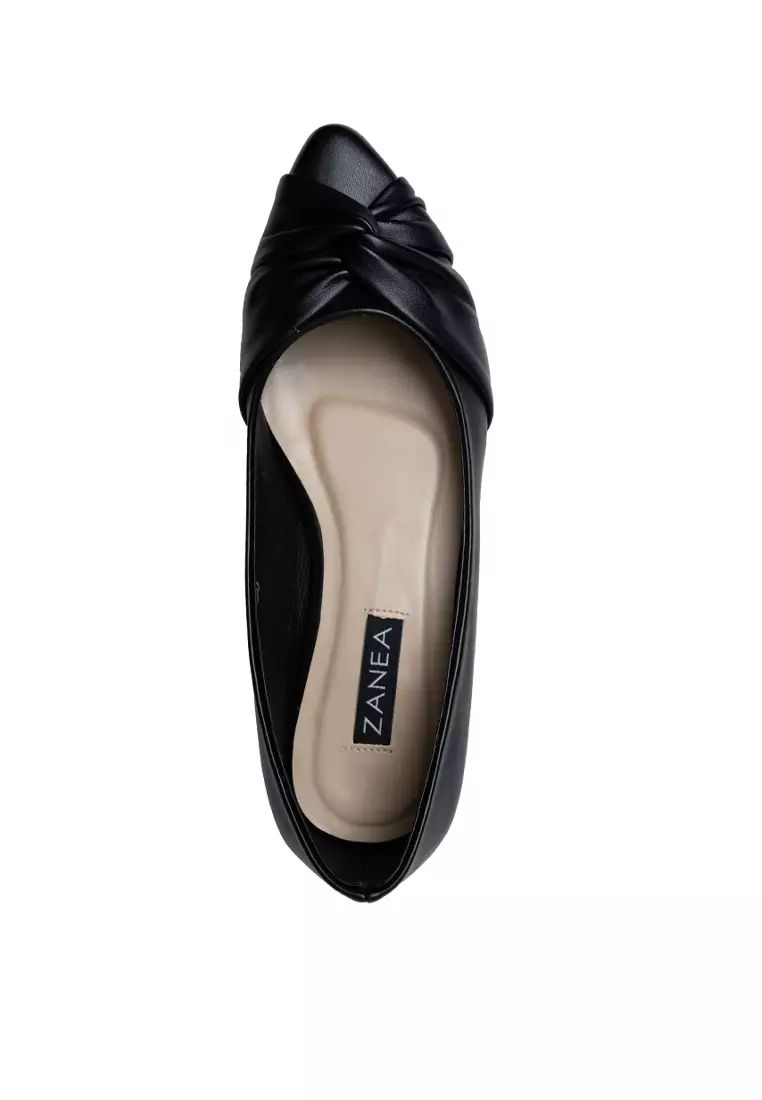 Buy Zanea Shoes Jeanne Pumps (Black) 2025 Online | ZALORA Philippines