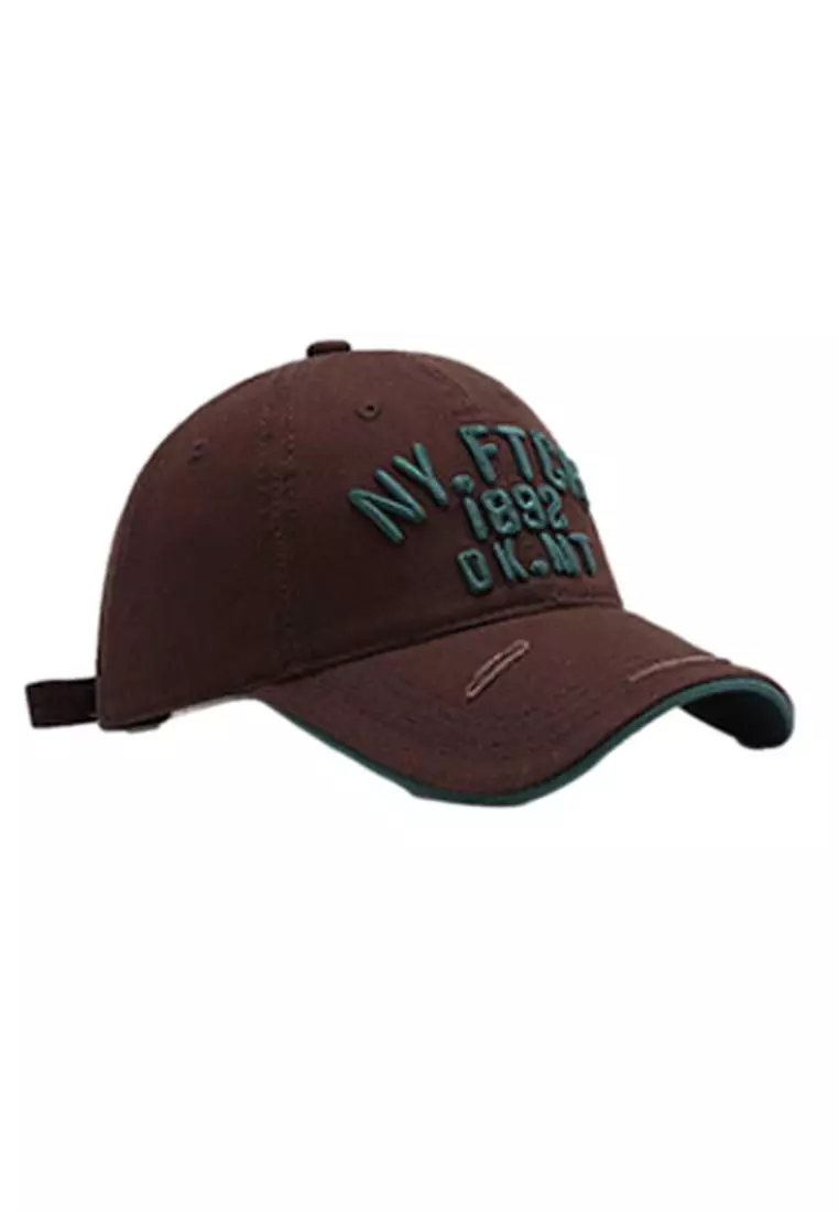 Buy Kings Collection NY Embroidery Maple Leaf Coffee Adjustable ...