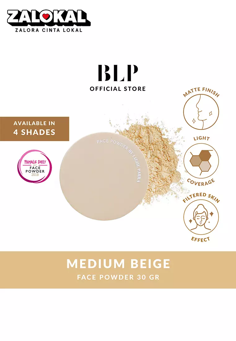 Jual BLP Beauty BLP - Face Powder - Medium Beige - 30g - Loose Powder ...