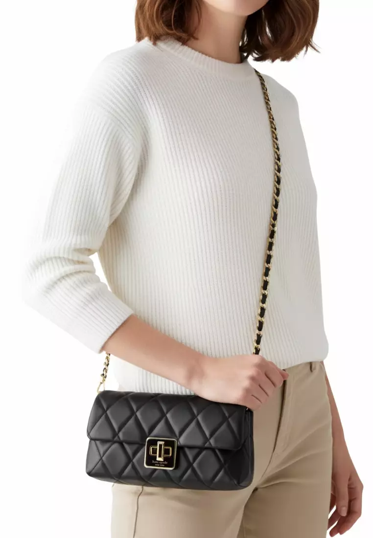Buy Kate Spade Kate Spade Carey Quilted Mini Crossbody Bag In Black ...