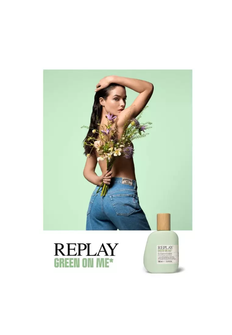 Buy REPLAY Replay Green On Me EDP Perfume for Women 30/100mL [YR460 ...