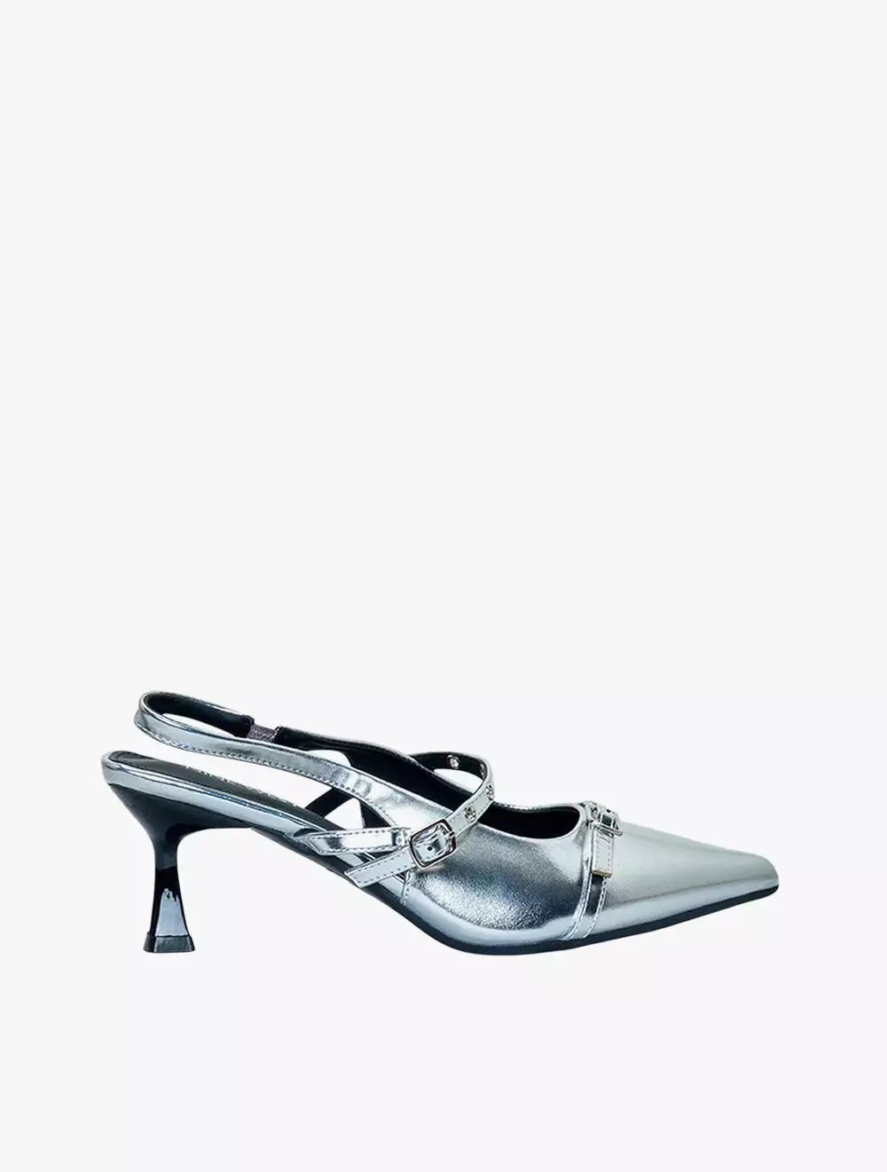 Jual PAYLESS Payless Nine West Womens Anston High Heels - Silver_04 ...