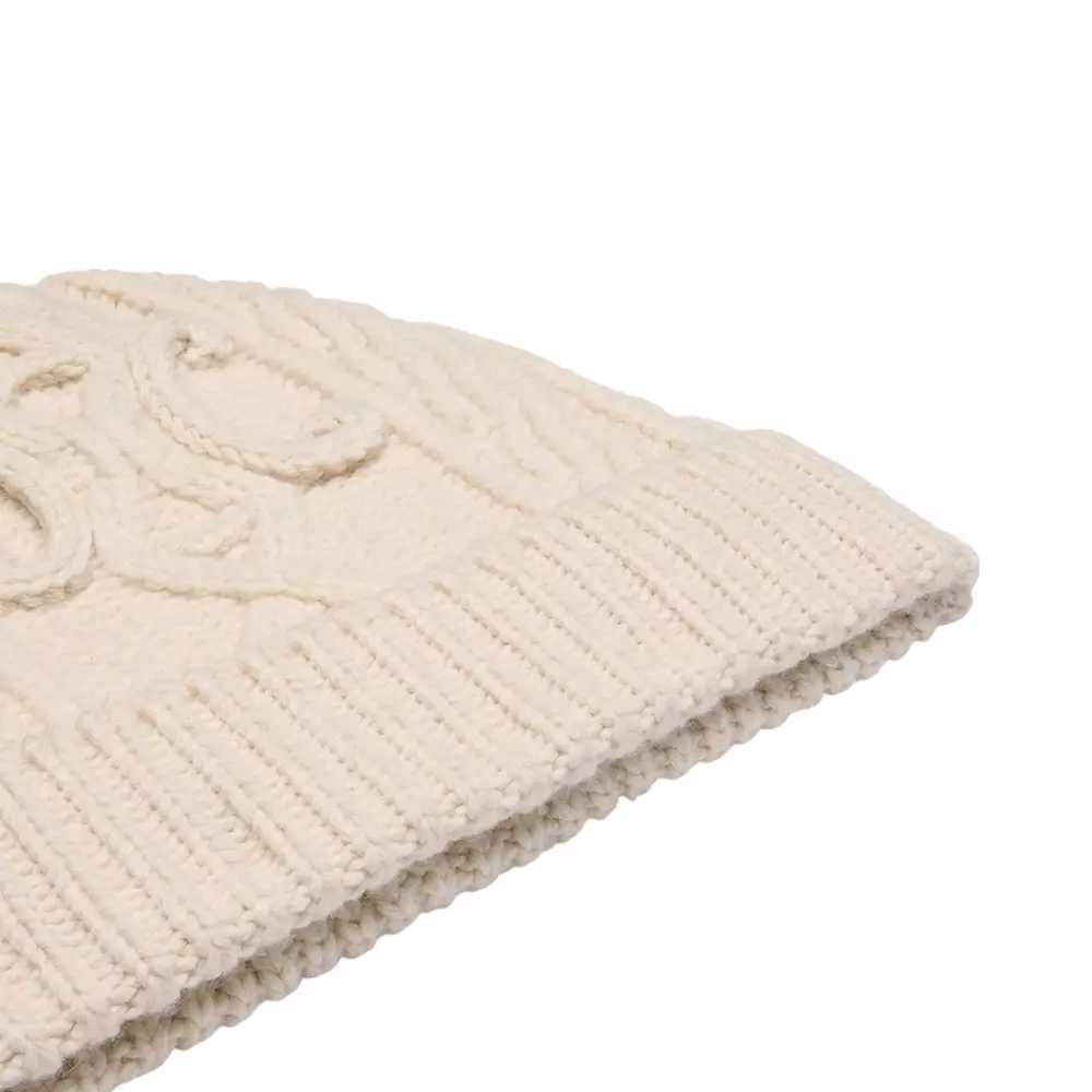 Jual Celine [4.4PRIL KEJUTAN HARGA] Aran Cashmere Triomphe Beanie Off ...