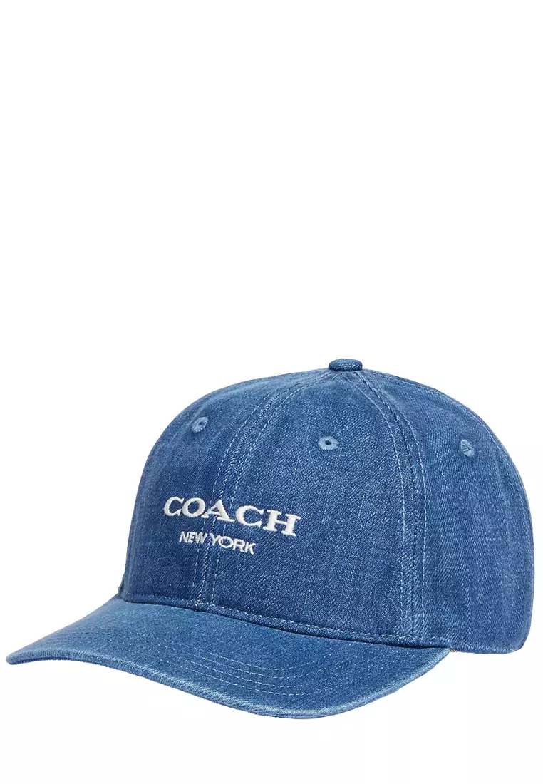 Buy Coach Denim Baseball Hat in Denim CAA62 (M/L) 2025 Online | ZALORA