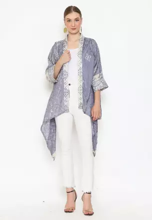 Jual Cardigan Muslim RINJANIE BATIK Wanita Original Terbaru | ZALORA ...