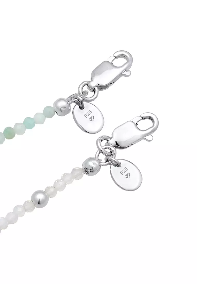 Buy ELLI GERMANY Moonstone & Amazonite Bead Bracelet 2026 Online | ZALORA