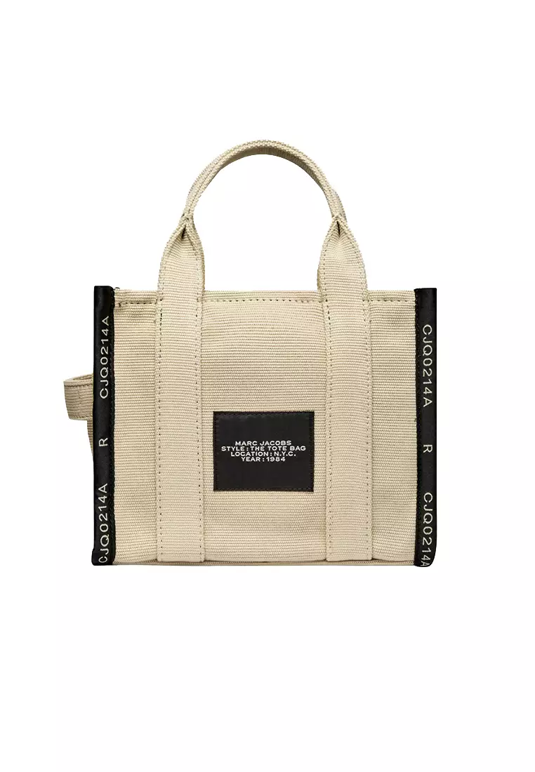 Buy Marc Jacobs The Jacquard Small Tote Bag Warm Sand M0017025 2025 Online | ZALORA