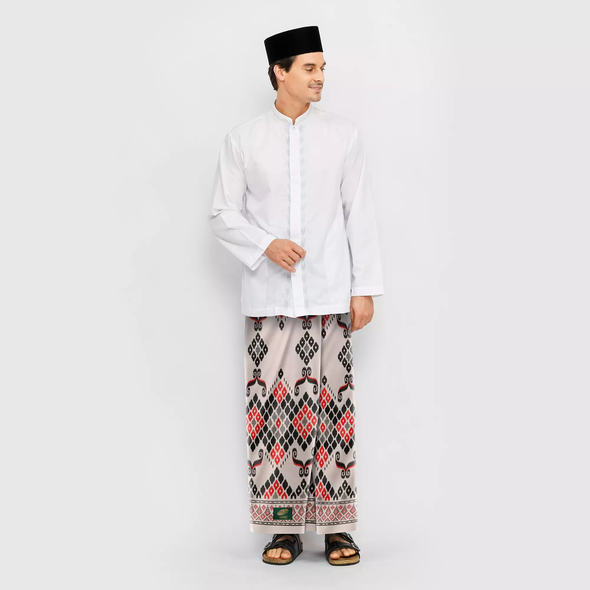Jual Atlas Sarung ATLAS Favorit Serasi Motif BHS KWG Cream 06 Original ...