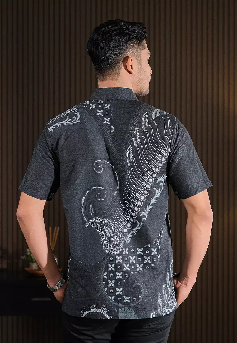 Jual Hadinata Batik Hadinata Batik Premium Pria Kemeja Pendek Superfine ...