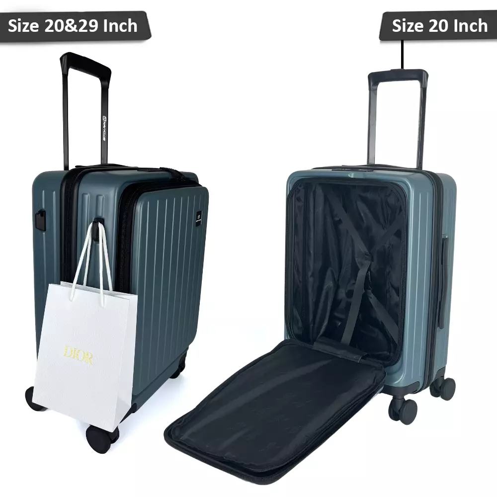 Jual Navy Club Navy Club Emerald Koper Hardcase PC - 4 Roda Putar TSA ...