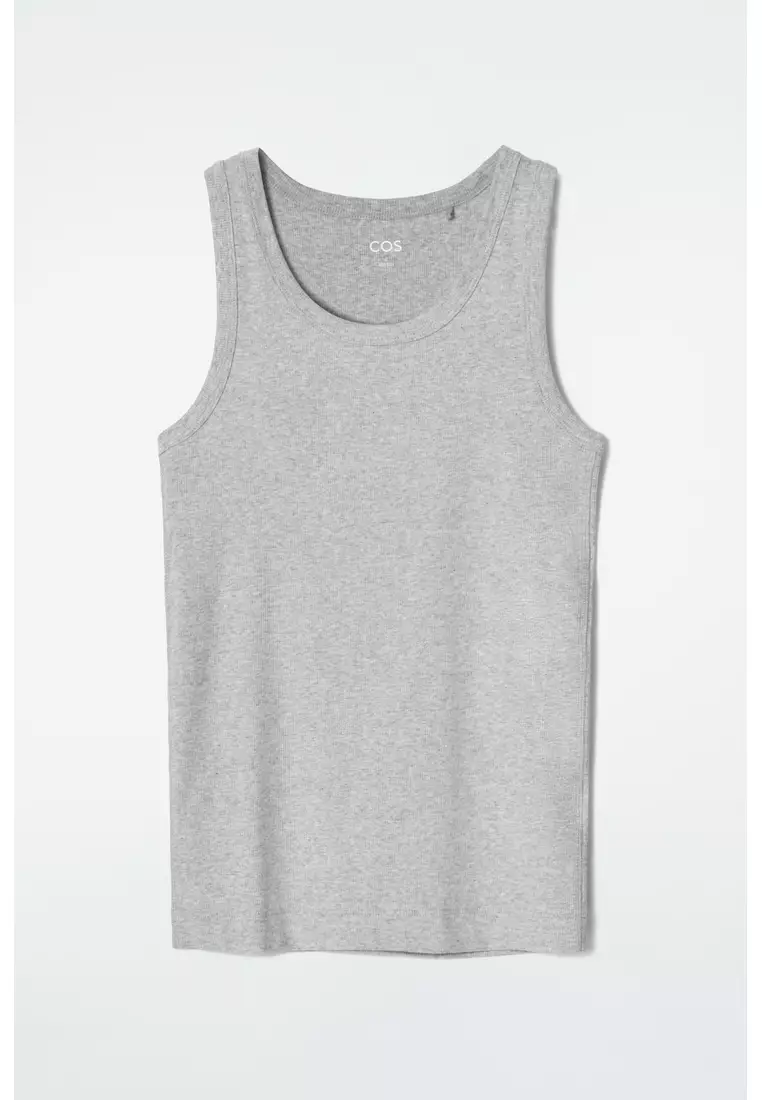 Buy COS RIBBED TANK TOP 2025 Online | ZALORA
