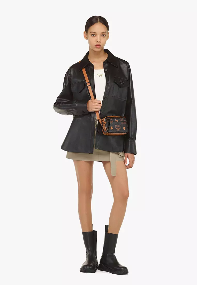 Buy MCM Aren Crossbody w/ Pouch in Monogram Mix 2026 Online | ZALORA