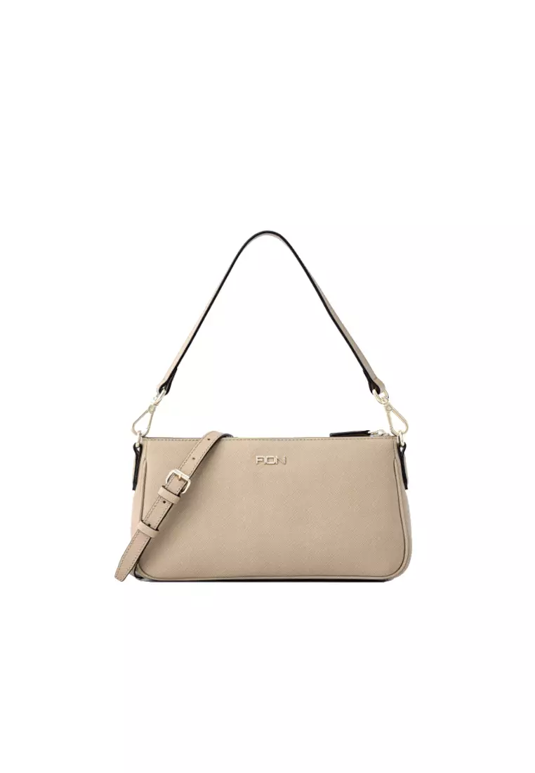 Buy FION Saffiano Leather Crossbody & Shoulder Handbag 2025 Online | ZALORA