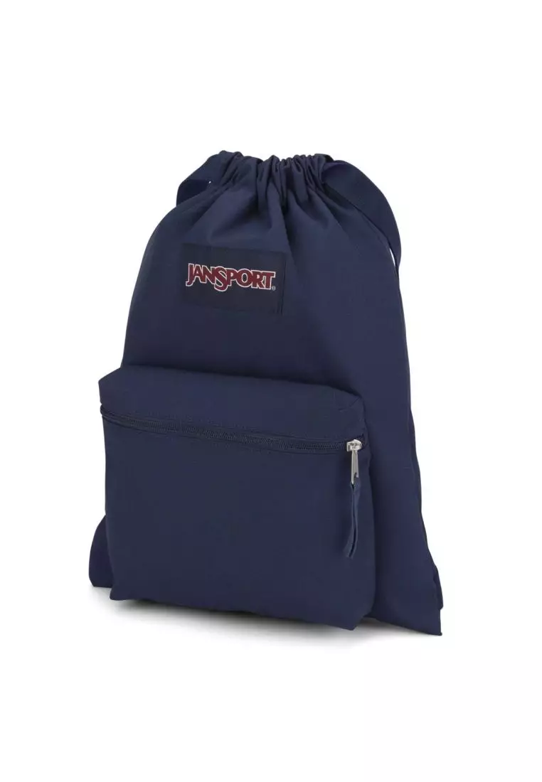 Buy Jansport Jansport Draw Sack Backpack - Navy 2025 Online | ZALORA
