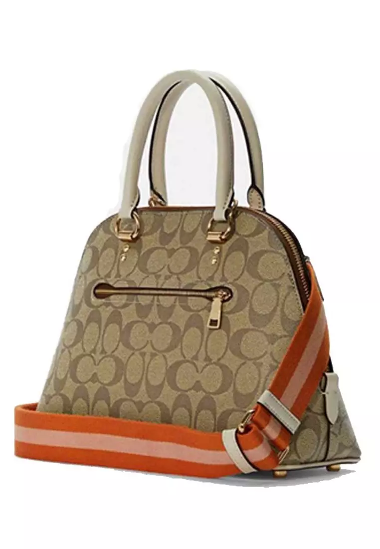 Buy Coach COACH Katy Satchel In Signature Canvas Online | ZALORA Malaysia