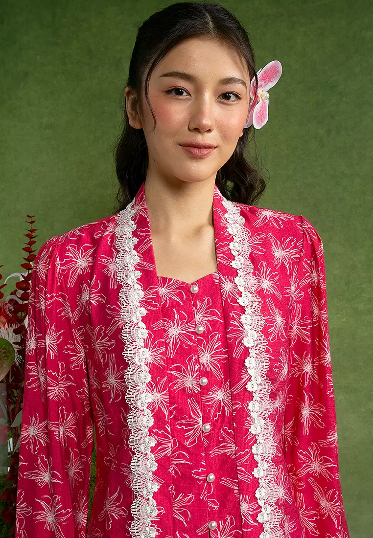Buy Lubna Gades Lubna Kebaya Set Online | ZALORA Malaysia