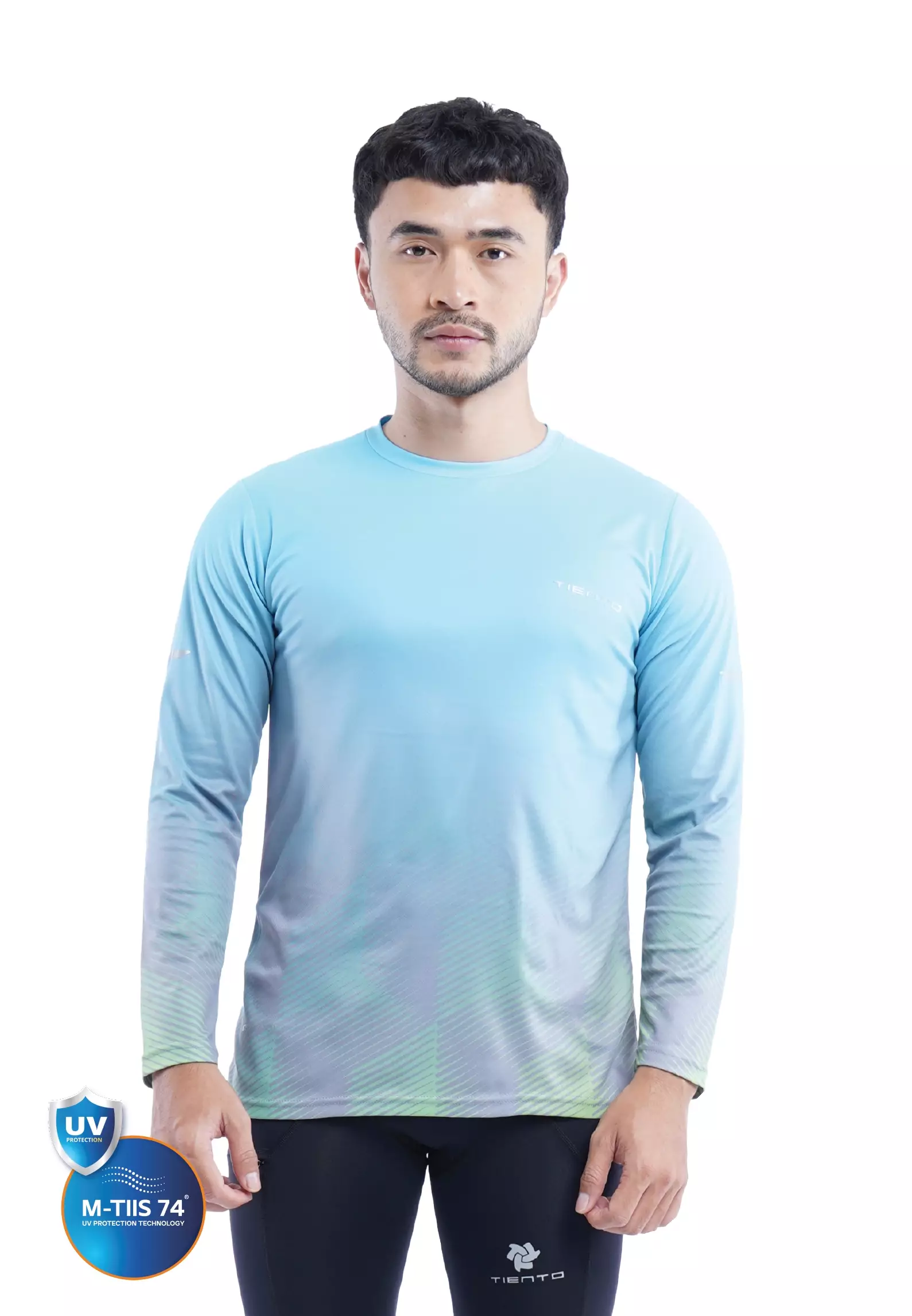 Jual Tiento Tiento Jersey Running Anti UV Baju Olahraga Lari Pria ...