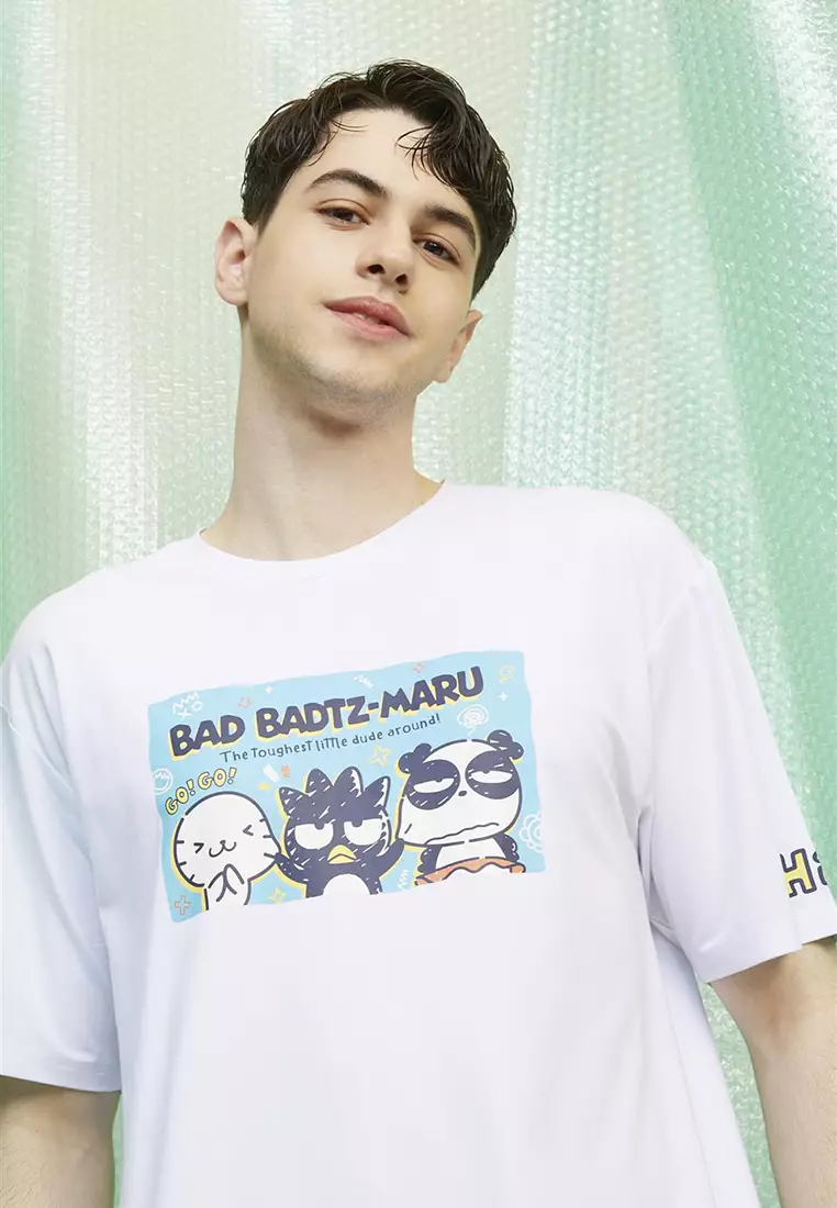 Buy Life8 All Wears Badz Badtz Maru Friends Snap Graphic Short Sleeves