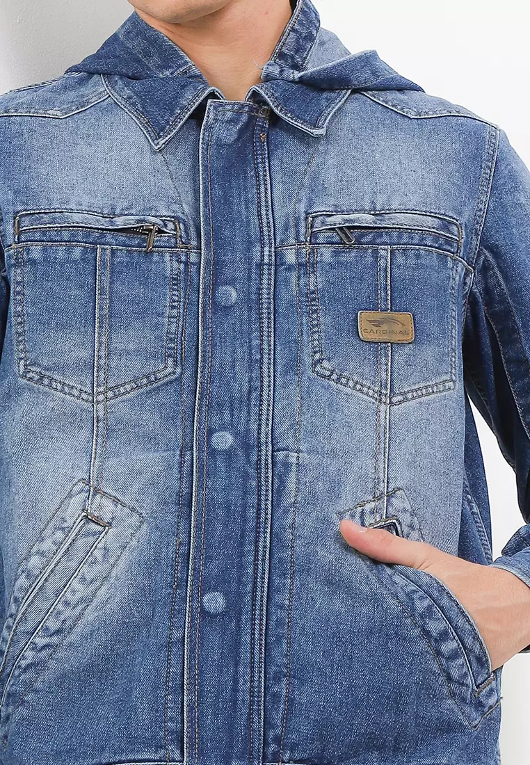 Jual Cardinal Cj Denim Jacket Original 2025 | ZALORA Indonesia