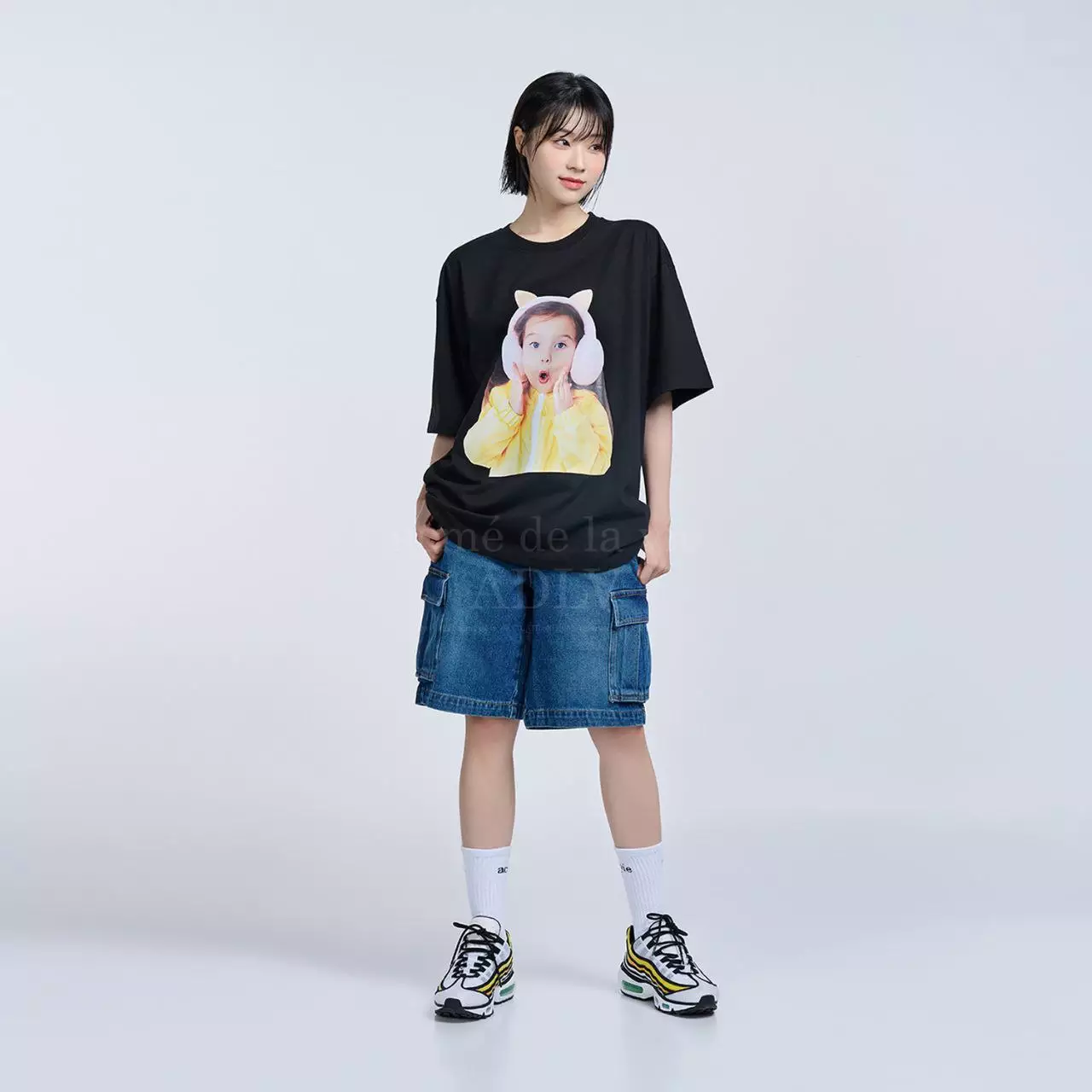 Jual ADLV ADLV Baby Face EarPlug Black Tshirt Original 2025 | ZALORA ...