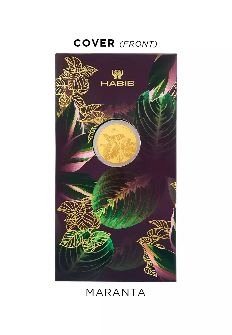 Buy HABIB HABIB Tropical Plant Collection | 999.9 Gold Wafer Coin (0 ...