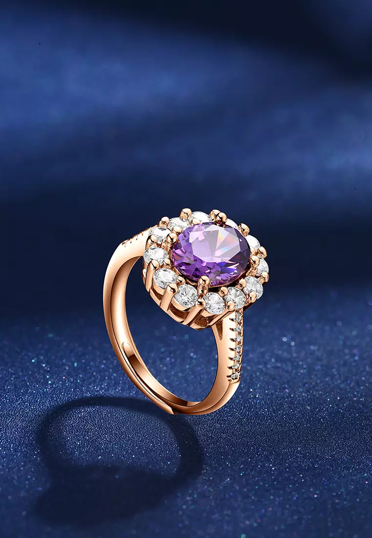 Jual Chardwake Cincin Wanita Original Perhiasan Berlian Tunangan Ukuran ...