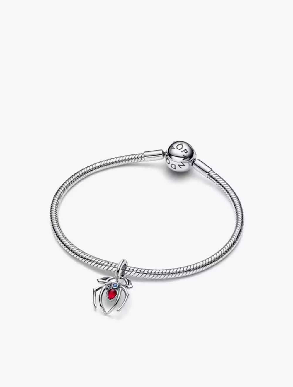 Jual PANDORA Marvel Spider Sterling Silver Dangle with Sky Blue and ...