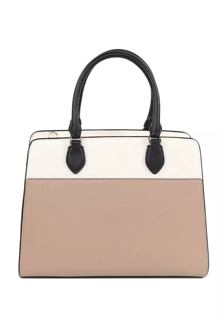 Buy Kate Spade Madison Colorblock Saffiano Leather Medium Satchel ...