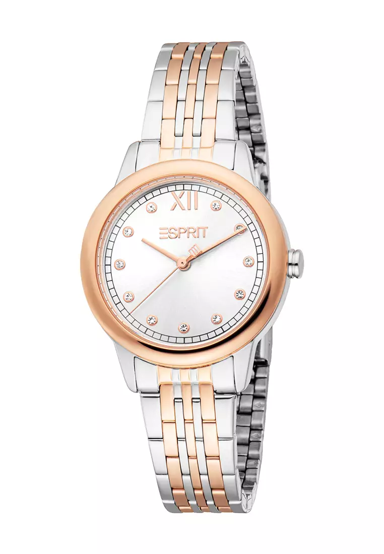 Buy ESPRIT Esprit Elliana Two Tone Stainless Steel Analog Watch For ...