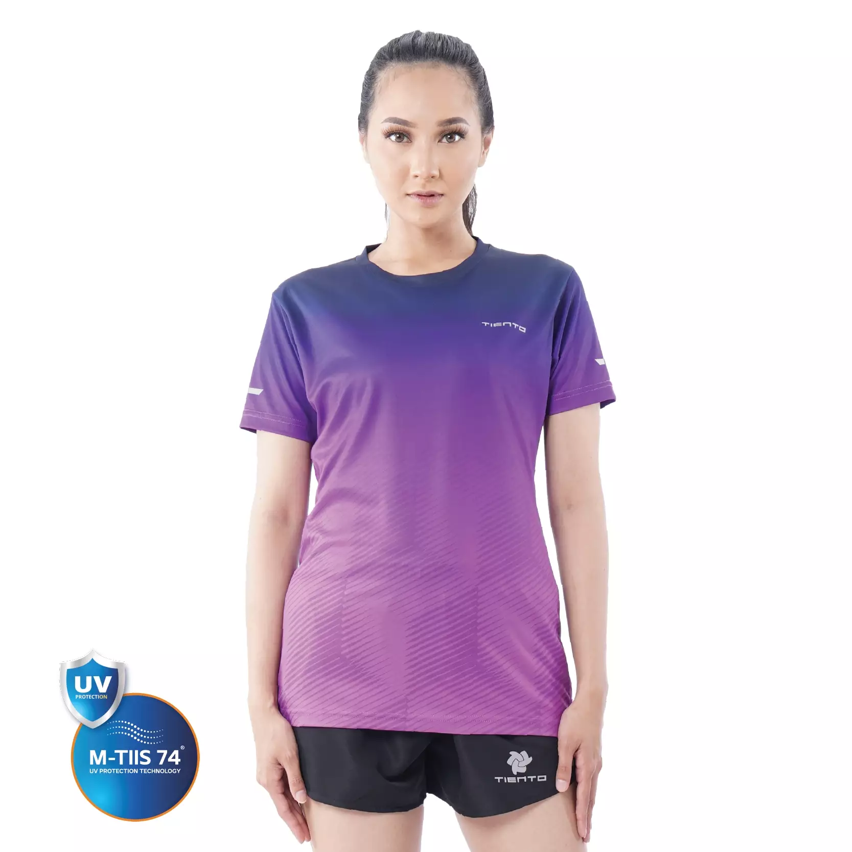 Jual Tiento Tiento Baju Olahraga Lari Jersey Running Wanita Anti UV ...