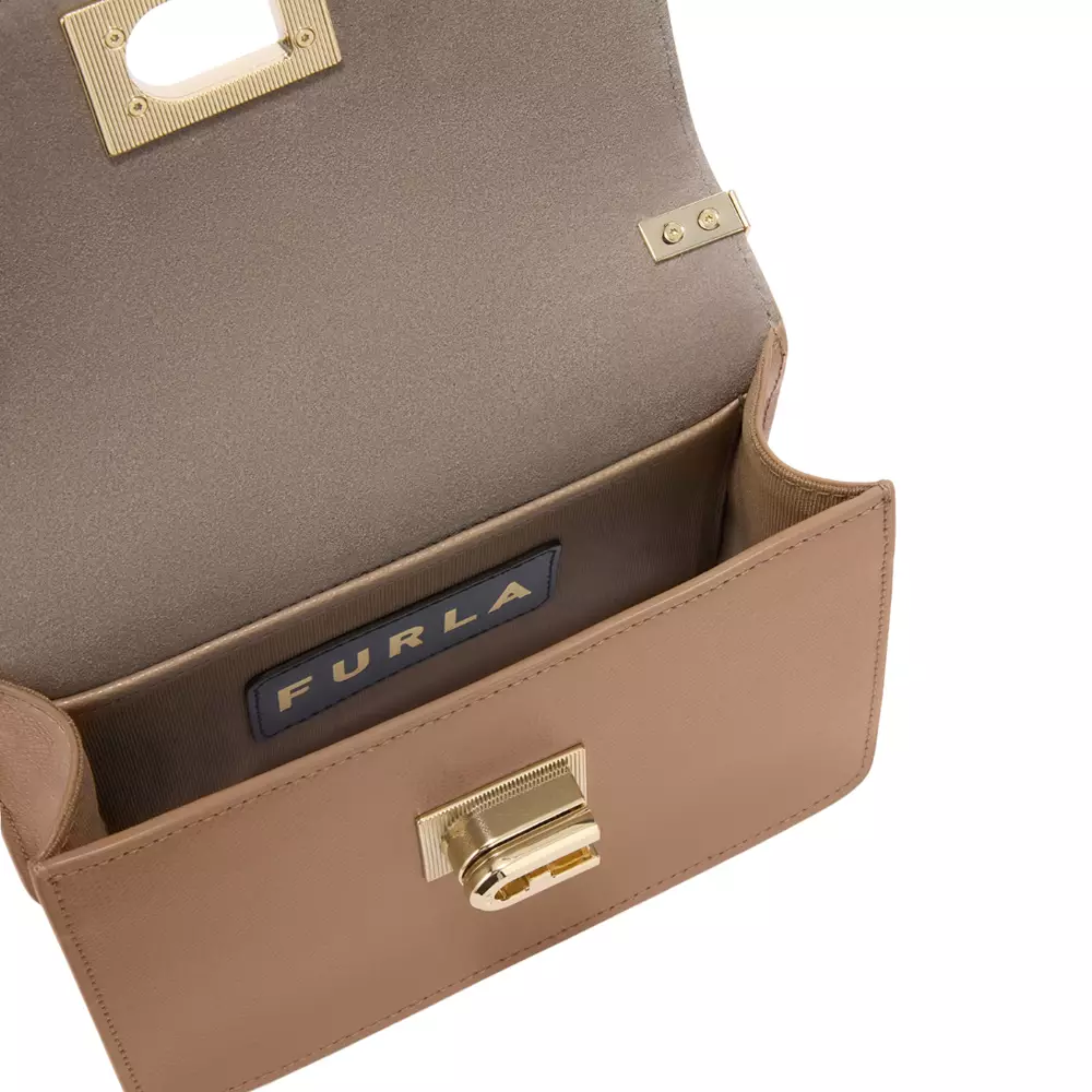 Jual Furla [6.6UNCANG HARGA] 1927 Crossbody Mini Greige Original 2026 ...